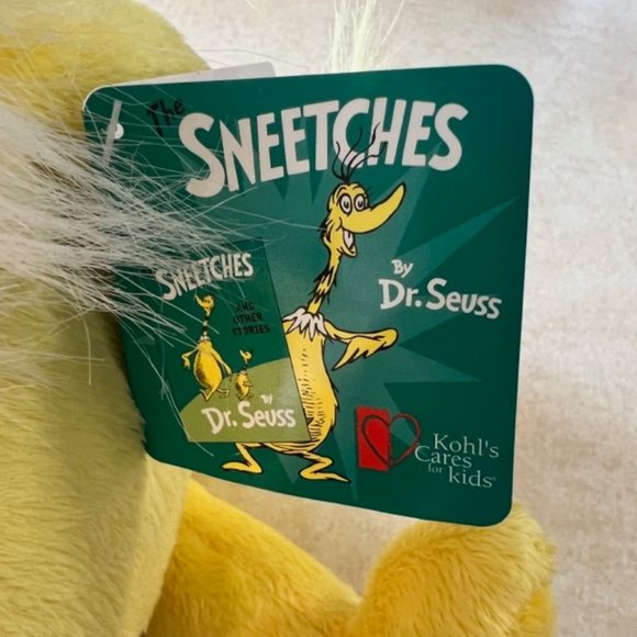Dr. Seuss | Toys | Nwt Drseuss The Sneetches Plush Star Belly Kohls ...